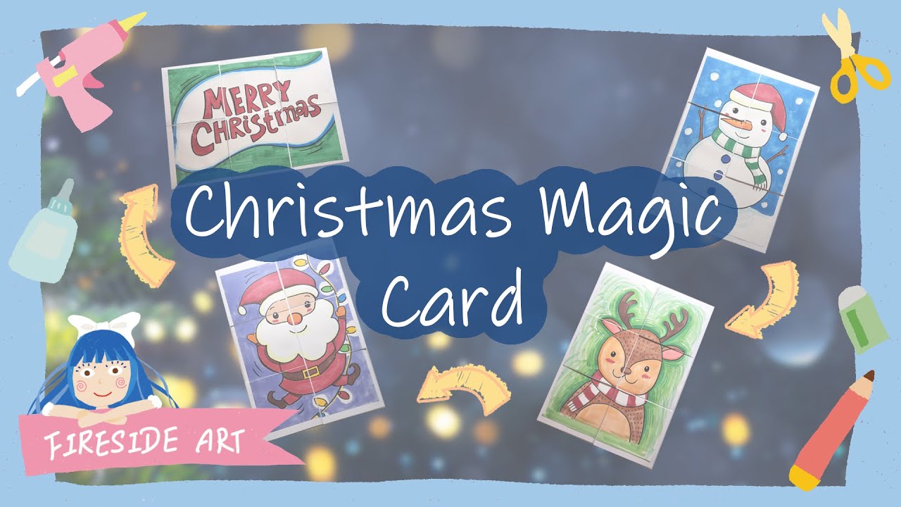 Christmas Magic Card 聖誕翻翻卡 - YouTube