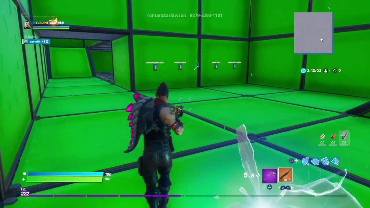 Fortnite Hacker map für kreativ - YouTube