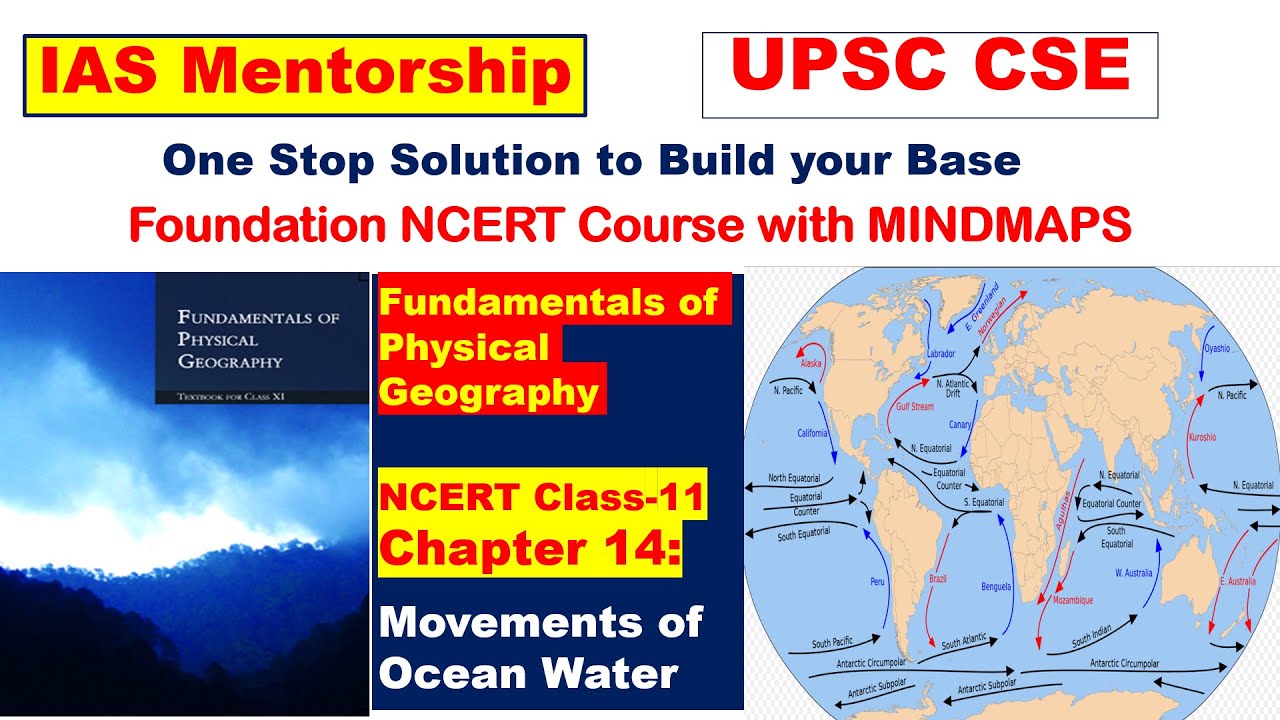NCERT Geography Class 11 Chapter 14 Movements of Ocean Water I IAS ...