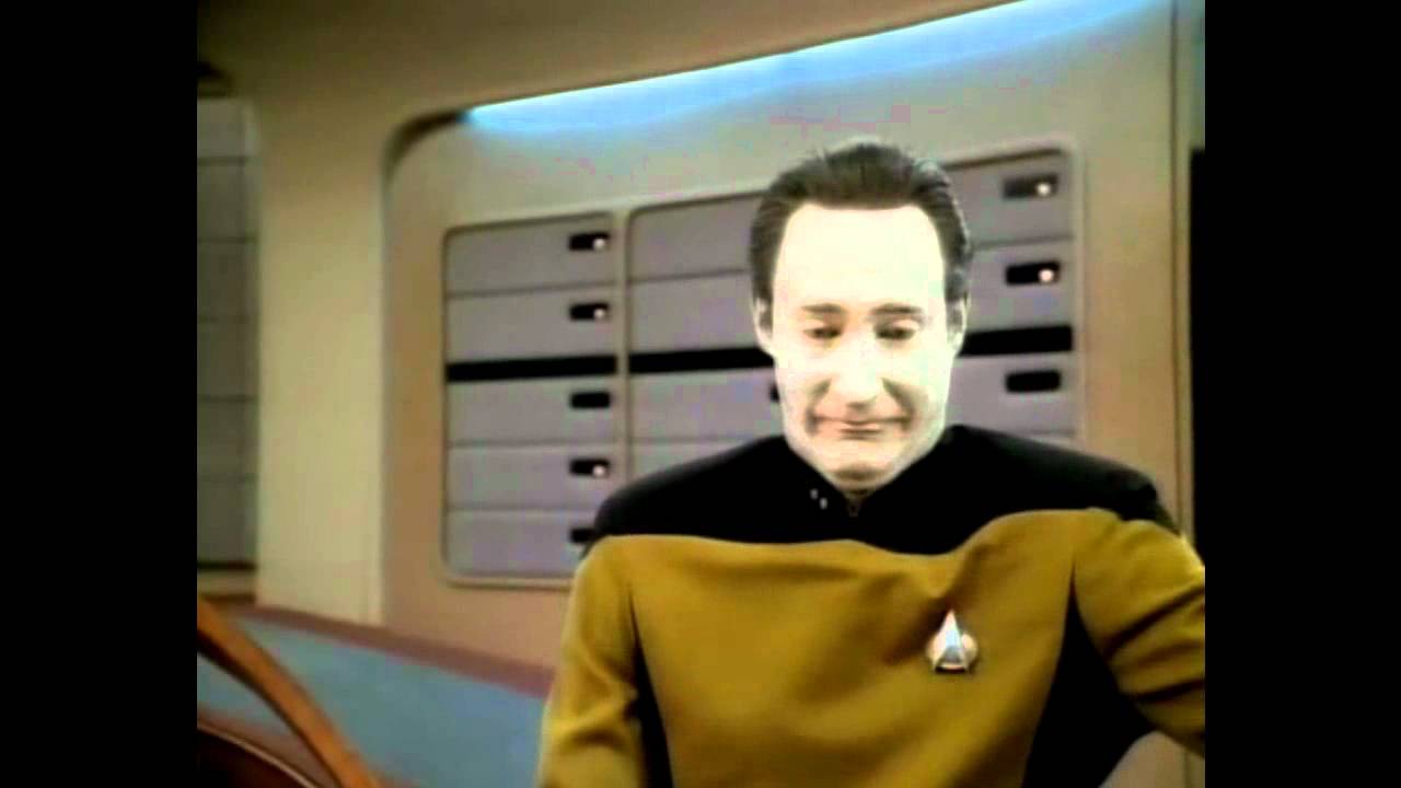 Data Laughs in "Deja Q" - YouTube