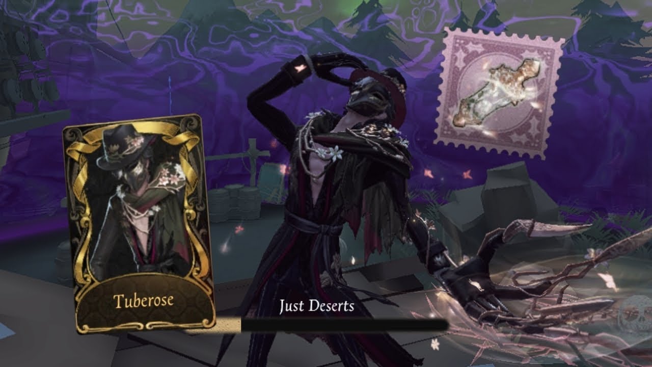 ||Identity v|| Ripper gameplay using his anniversary skin!!! "Tuberose ...