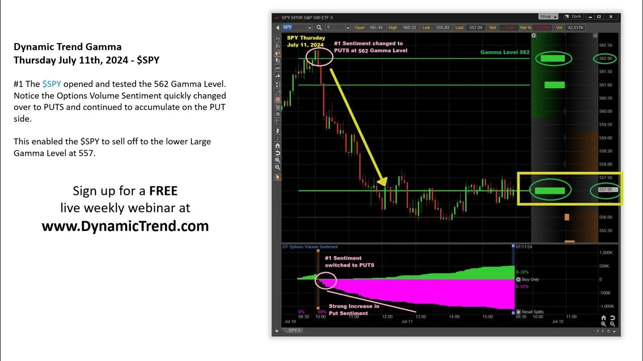 Dynamic Trend 0DTE Options Trading 7-11-24 - YouTube