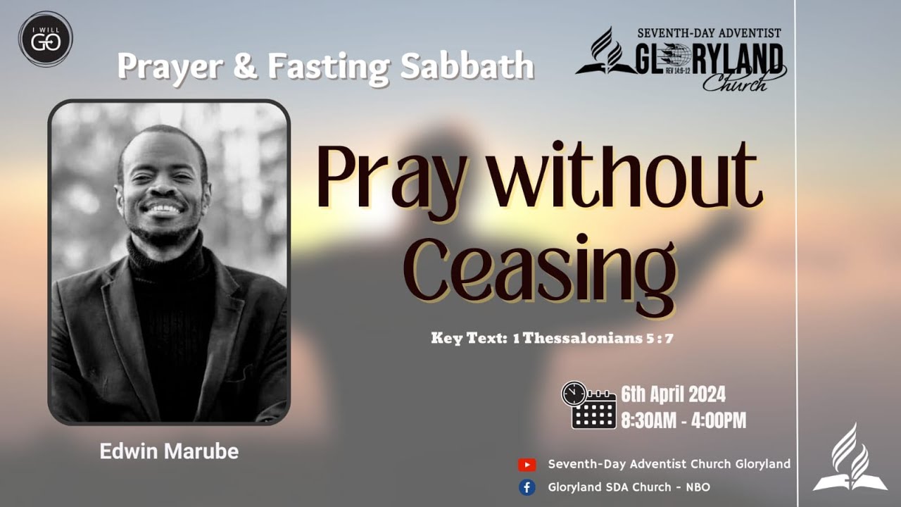 Prayer & Fasting Sabbath Afternoon - 6th April 2024 - YouTube