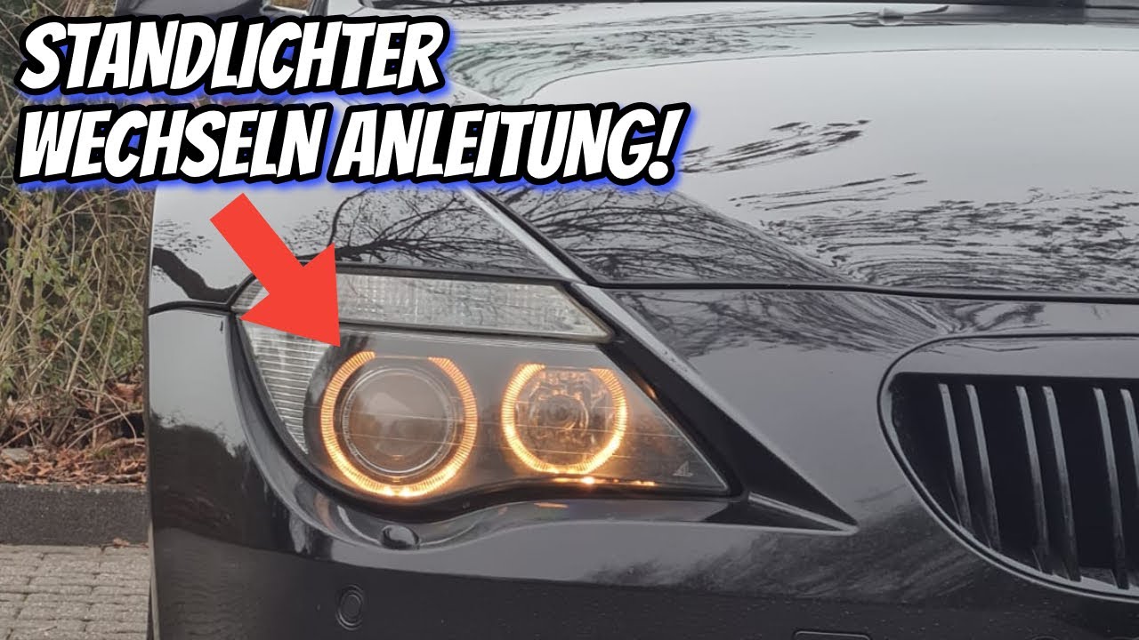 BMW e63 650i | So wechselst du die Standlicht Birnen selbst! | DIY ...