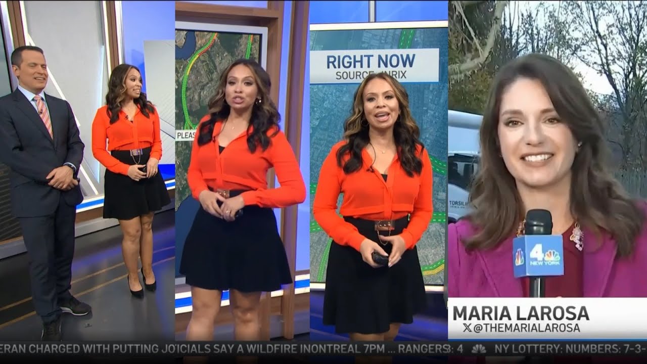 Raphael Miranda & Adelle Caballero for NBC Today in New York Weather and Traffic (November 7 ...