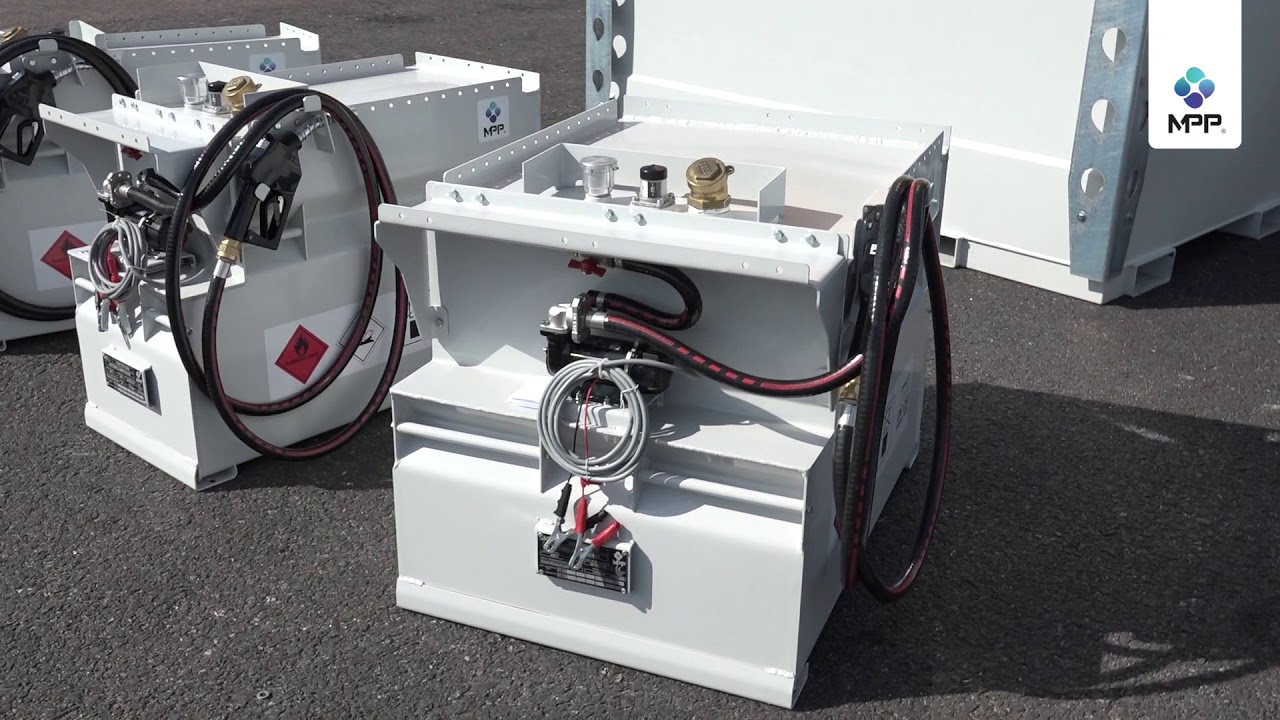 MPP PTA - Pickuptank i aluminium 150, 250, 400 L - YouTube