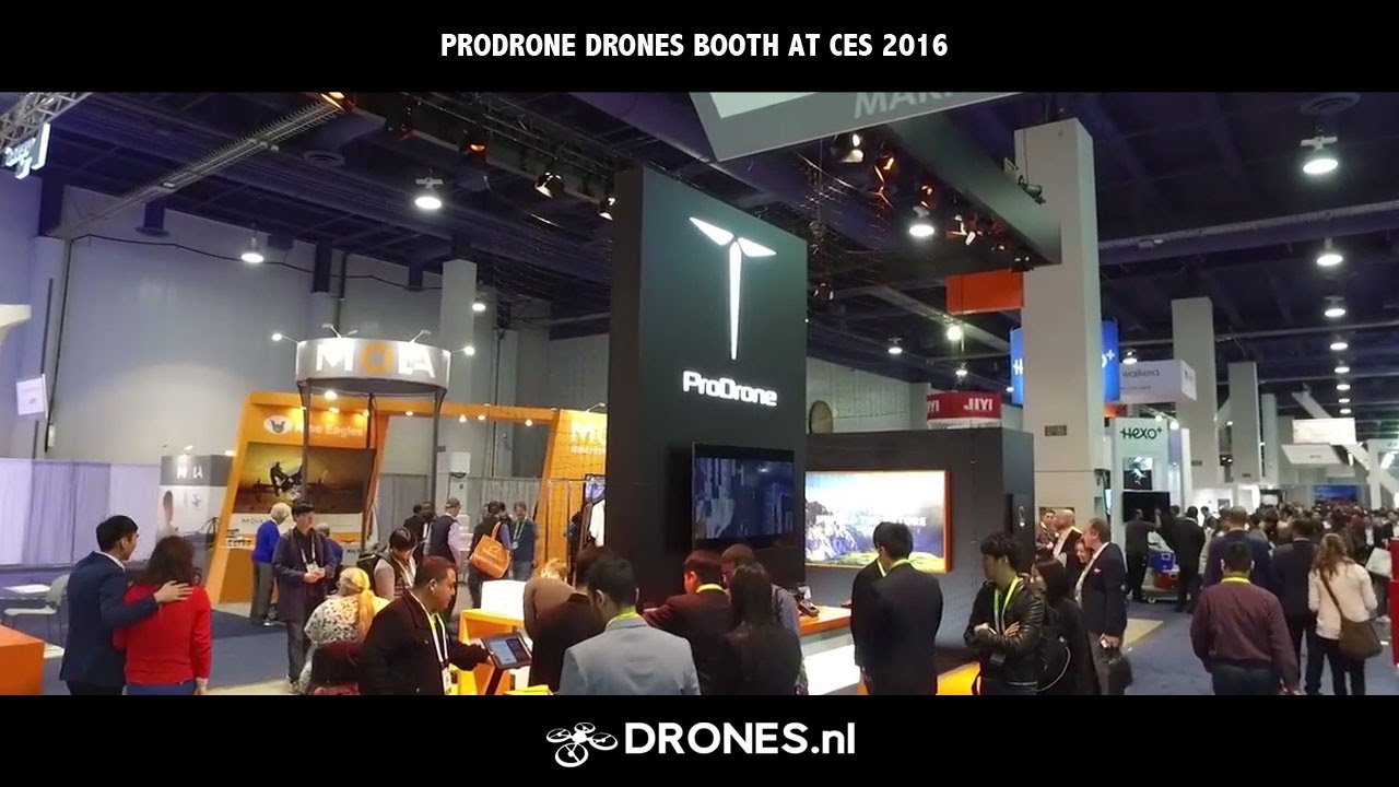 PRODRONE Drones Booth at CES 2016 - YouTube