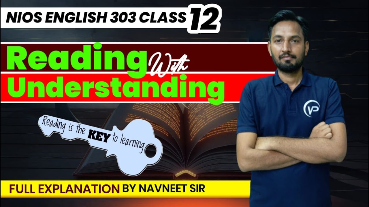 NIOS ENGLISH 302 12TH Reading With Understanding | by Navneet Pandey ...