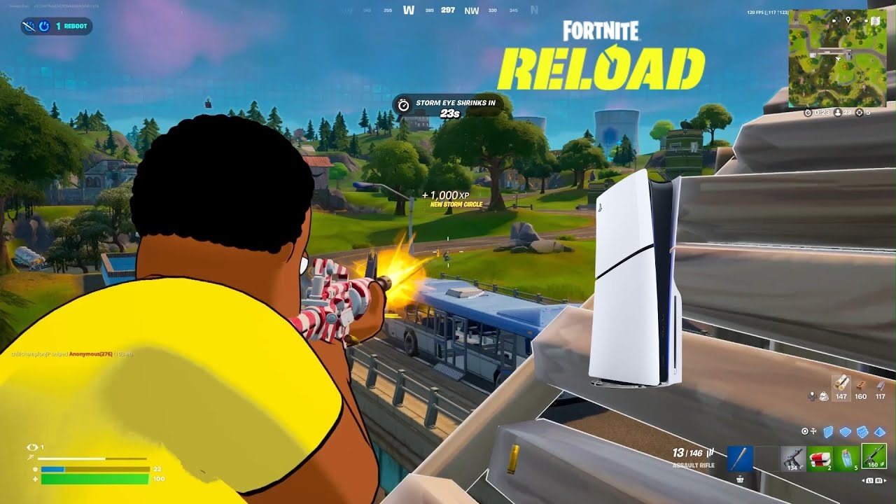 PS5 Fortnite RELOAD Chapter 6 Season 4 Gameplay Highlights (120FPS ...