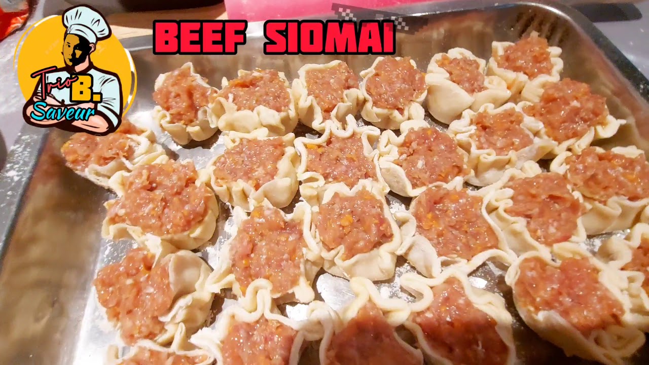 Beef Siomai by Trio B. - YouTube