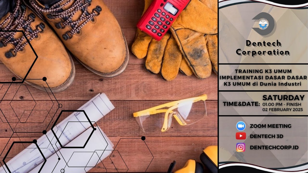 TRAINING K3 UMUM IMPLEMENTASI DASAR DASAR K3 UMUM di Dunia Industri ...