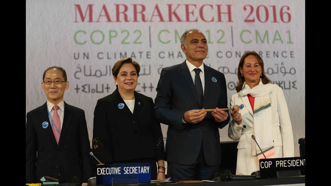 Ouverture à Marrakech de la COP 22 - YouTube