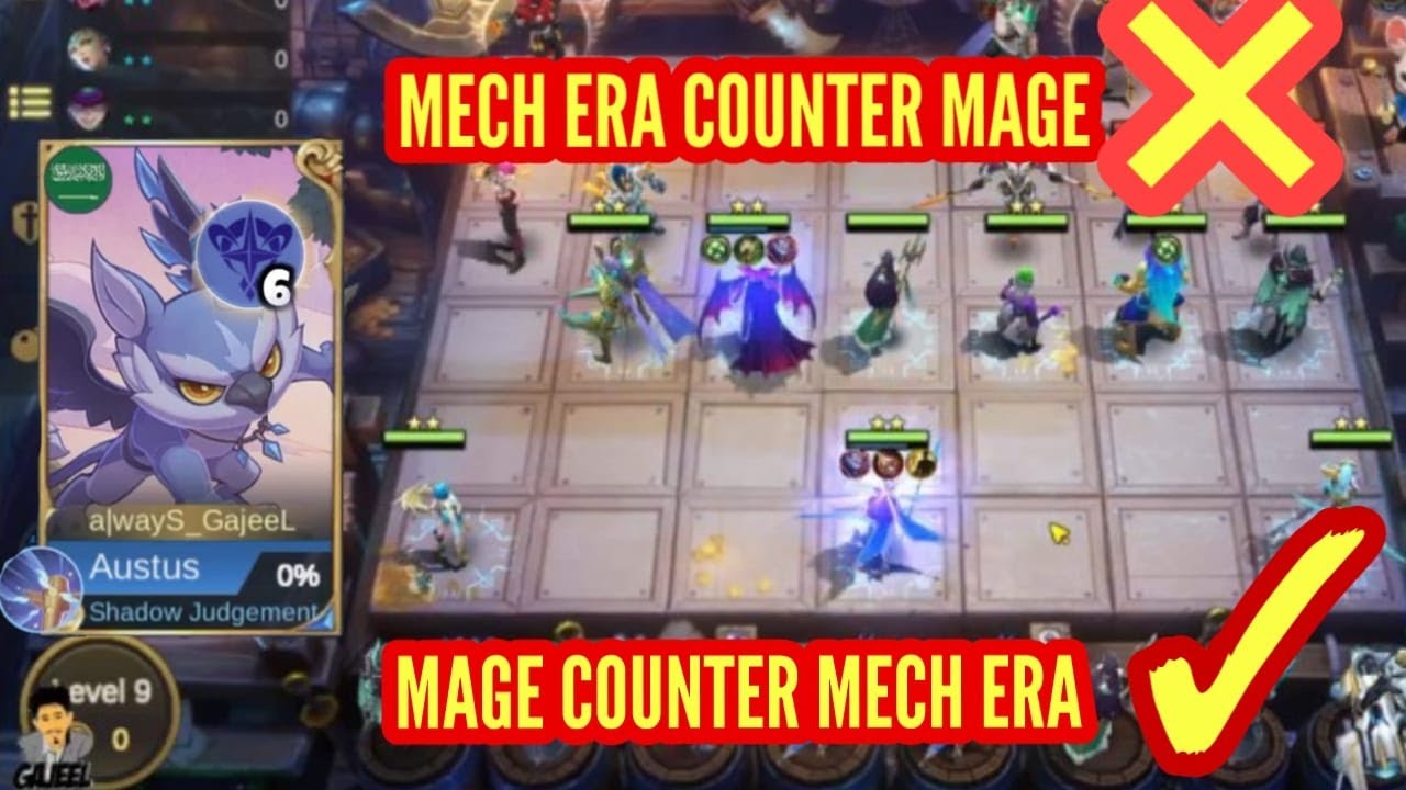 MECH ERA COUNTER MAGE, SIAPA BILANG? INI NIH MAGE BANTAI MECH ERA ...