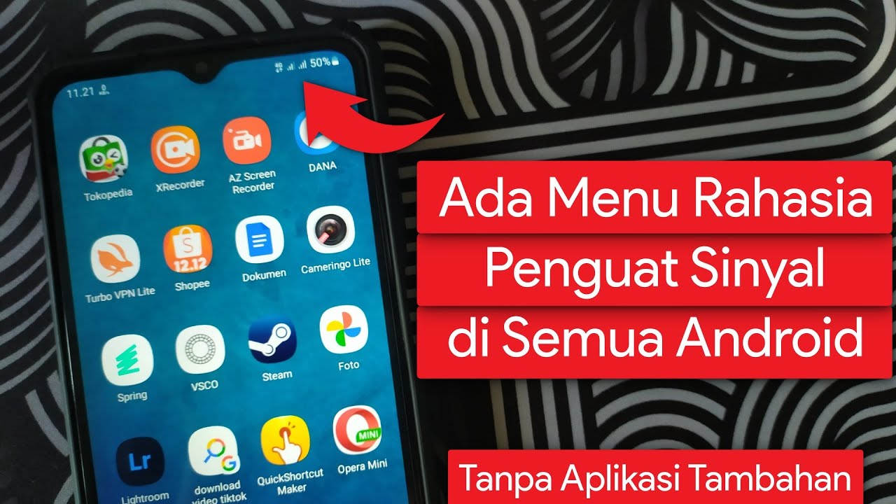 Cara Menguatkan Sinyal Data Seluler di Semua Android - YouTube