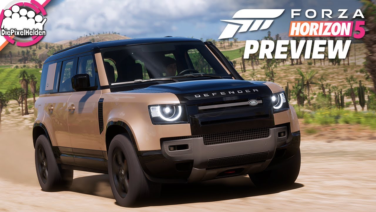FORZA HORIZON 5 - Kein Weg ist ihm zu hart 💪 Land Rover Defender 110 X ...