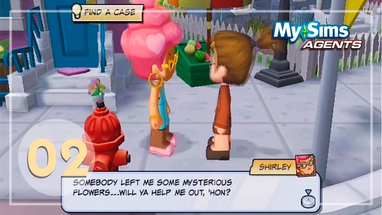 EP 02 | Shirley's secret admirer ♡ Let's Play MySims Agents - YouTube