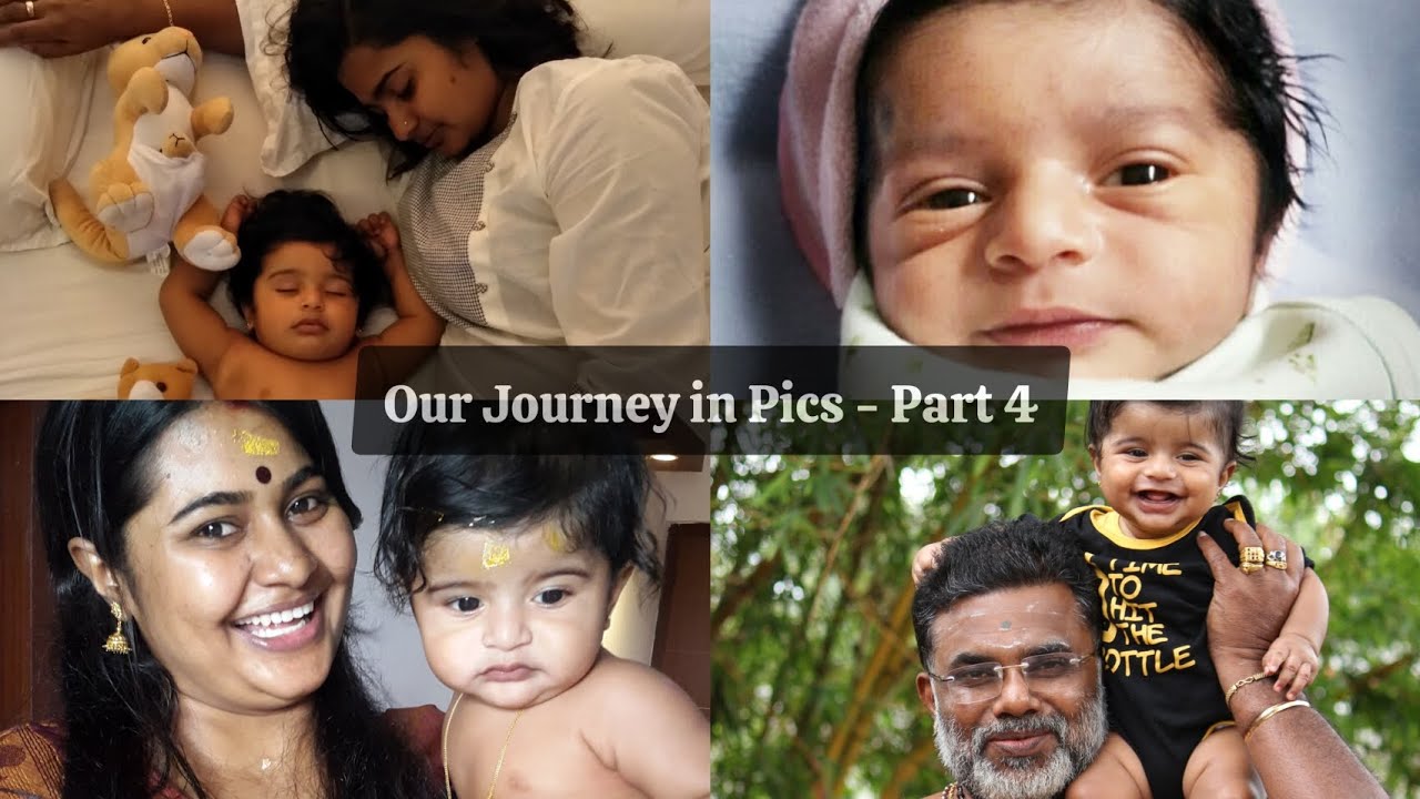 Our Journey in Pics - Part 4 - Aadiv's Birth to his 1st Yeat B'day # ...