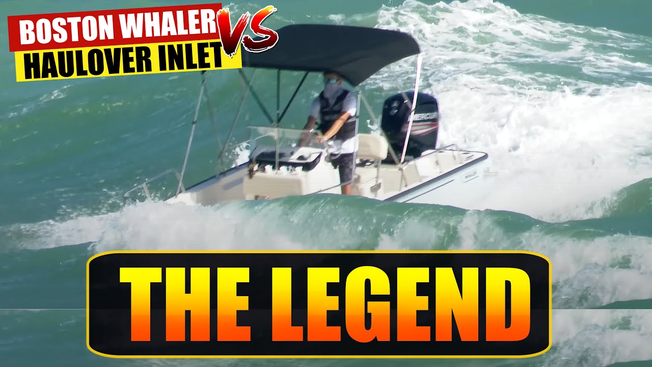 Boston Whaler vs Haulover Inlet !! Truly Unsinkable? | BOAT ZONE - YouTube