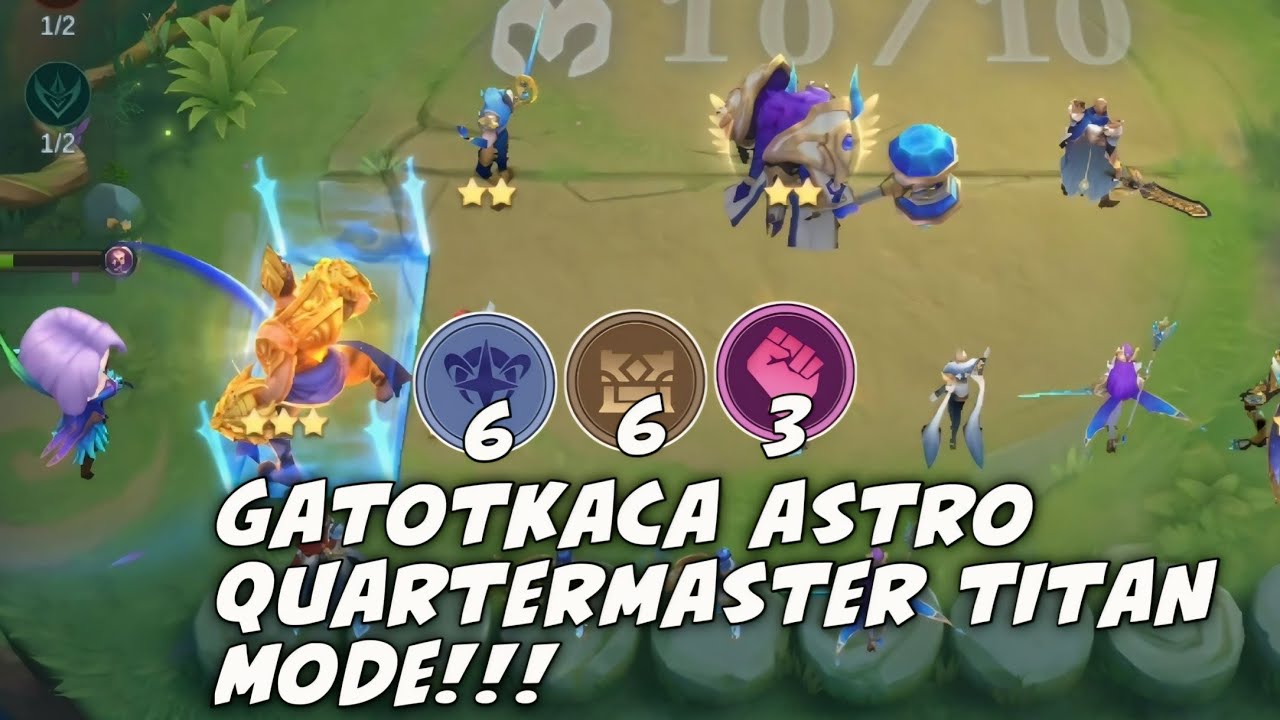GATOTKACA ASTRO QUARTER TITAN MODE SEKALI LONCAT HILANG SEMUA ...