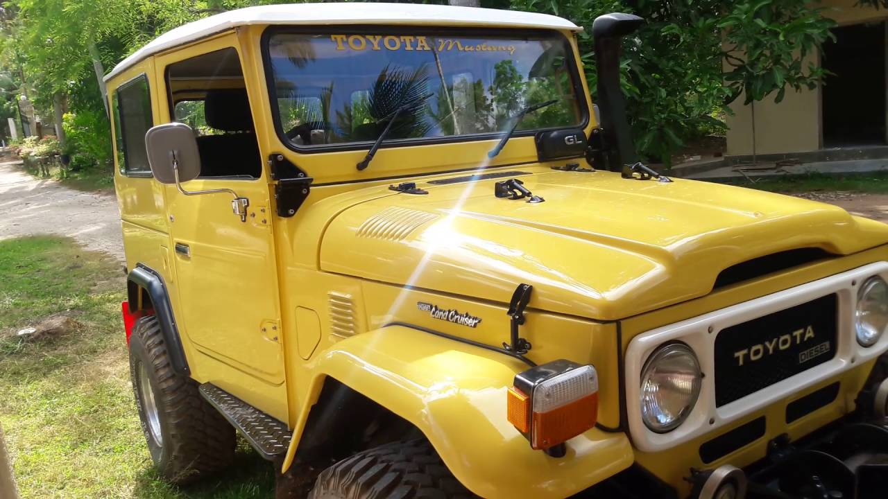 TOYOTA BJ42 LANDCRUSER - YouTube