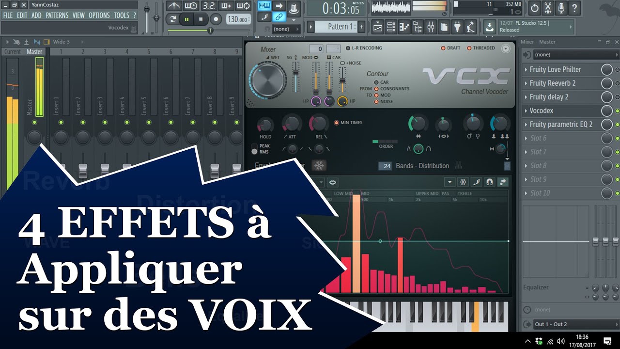 Production Musicale : 4 Types d'EFFETS à Appliquer sur DES VOIX - YouTube