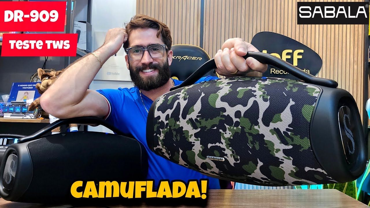 MARAVILHOSA! NOVA SABALA DR-909 200W: A caixa de som MAIS QUERIDA PELO ...