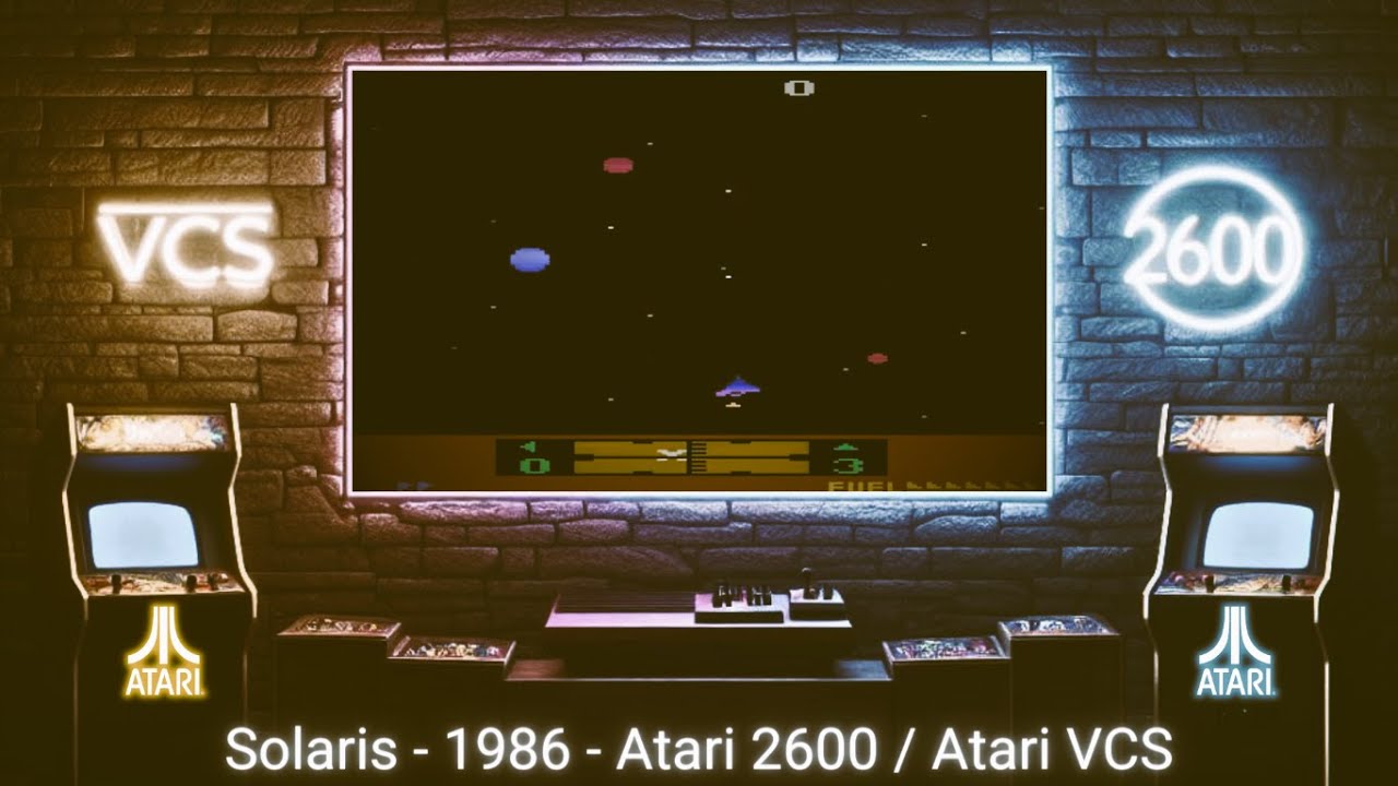 Solaris - 1986 - Atari 2600 ( Atari VCS ) - YouTube