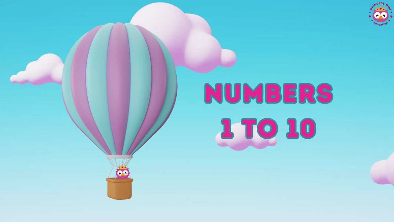Numbers 1 to 10 / Counting up to 10 for children - YouTube