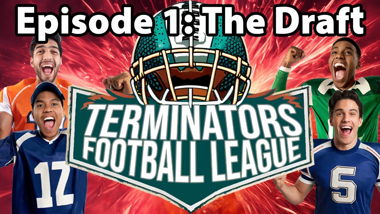 Terminators Football League | The Draft | EP 1 - YouTube