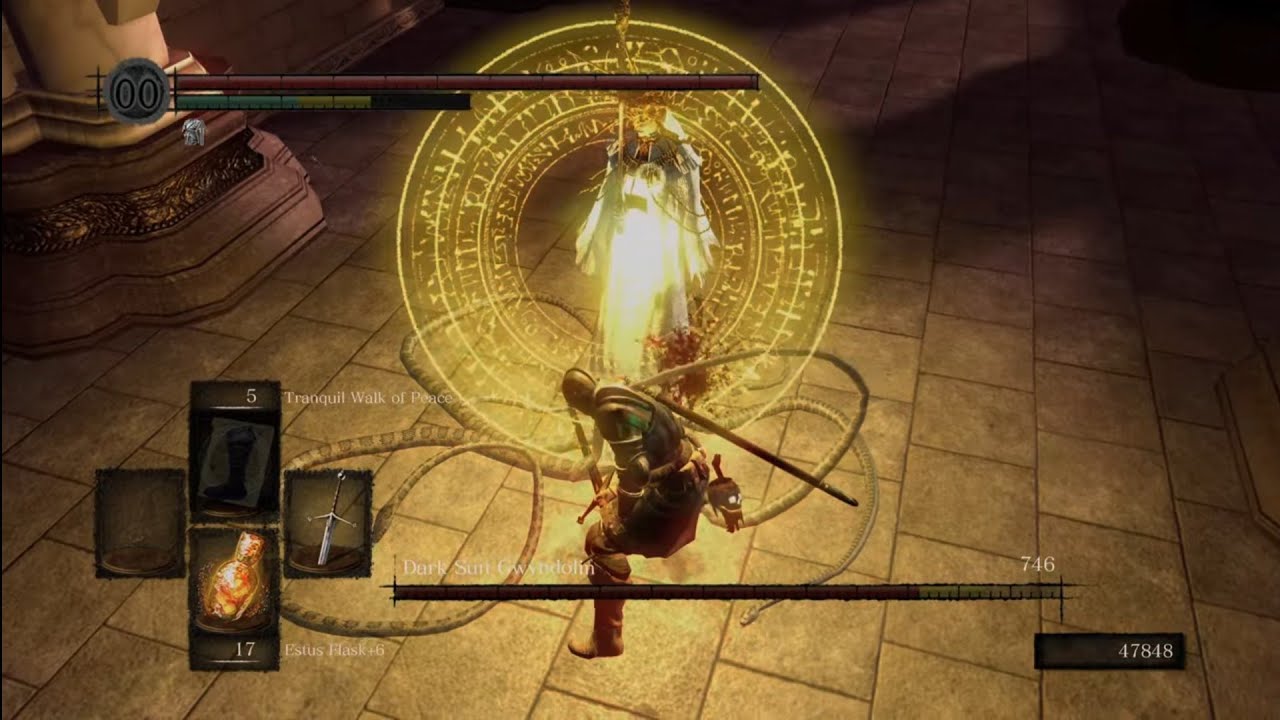 DARK SOULS: REMASTERED Dark Sun Gwyndolin Boss NG Plus_20220424201509 ...