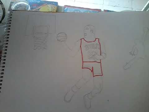 Como dibujar a michael jordan - YouTube