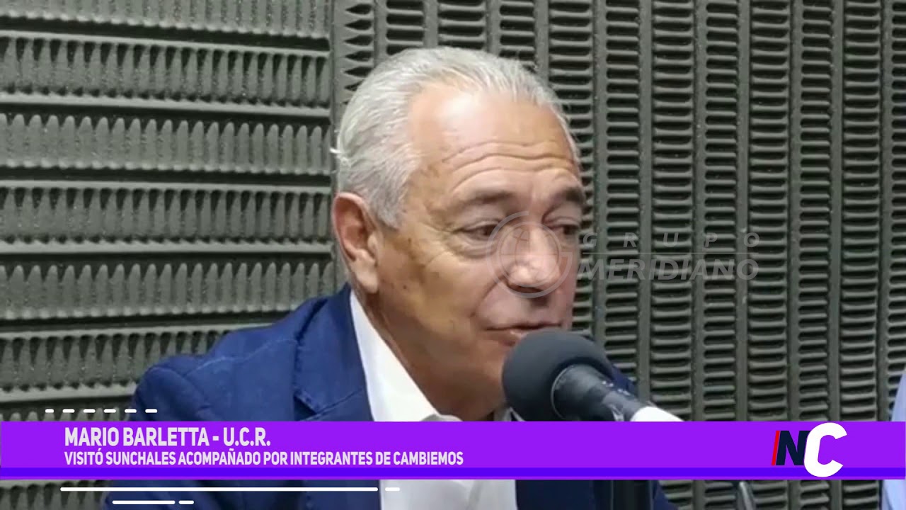 Mario Barletta | UCR | Visitó Sunchales acompañado por integrantes de ...