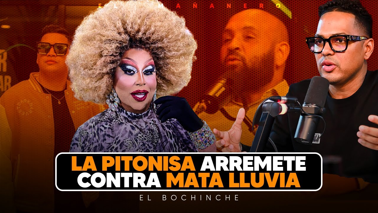 La Pitonisa le entra a Mata Lluvia - Santiago Matias reprende en vivo a ...