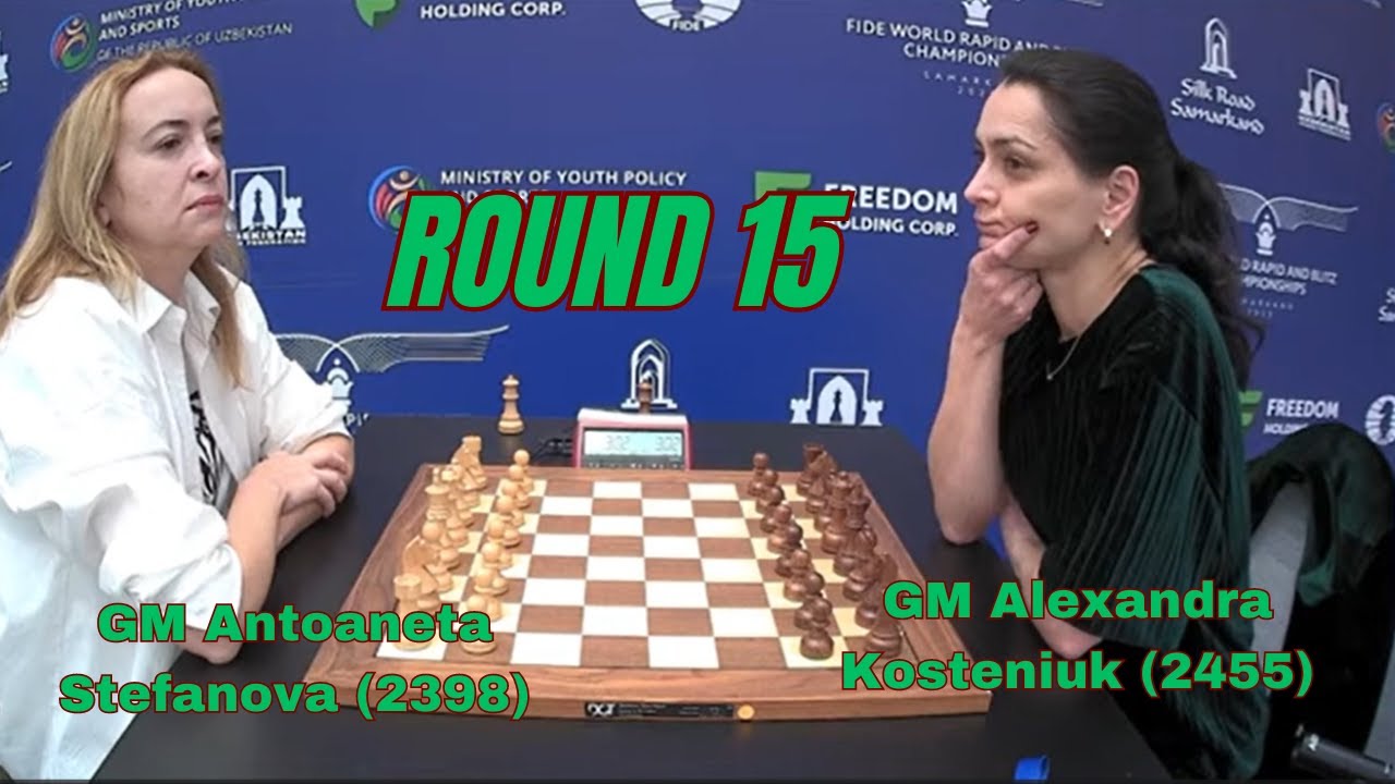 Antoaneta Stefanova - Alexandra Kosteniuk | World Blitz Chess - YouTube