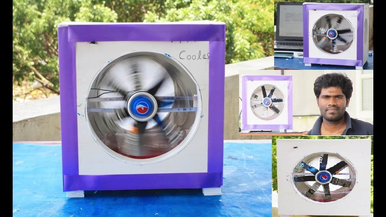 How to make a air cooler - cloth air cooler - does this thing really ...