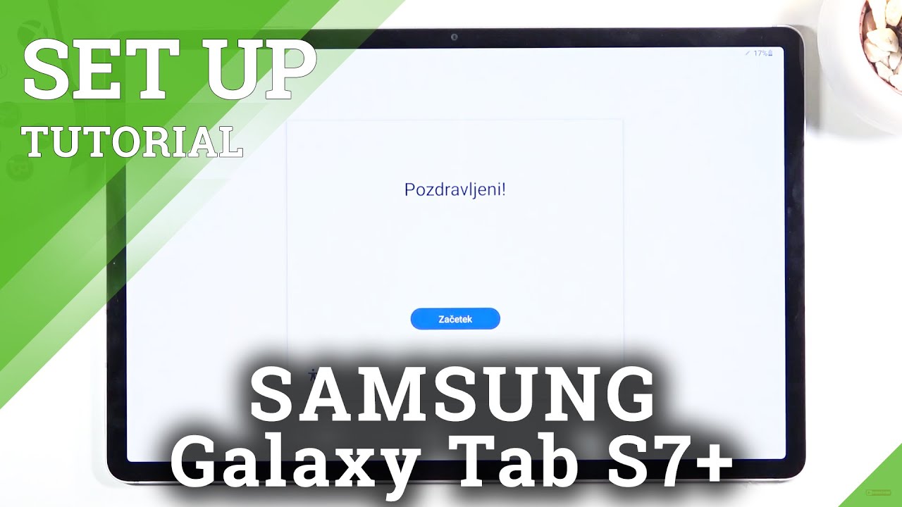How to Set Up SAMSUNG Galaxy Tab S7+ - Configuration and Activation ...