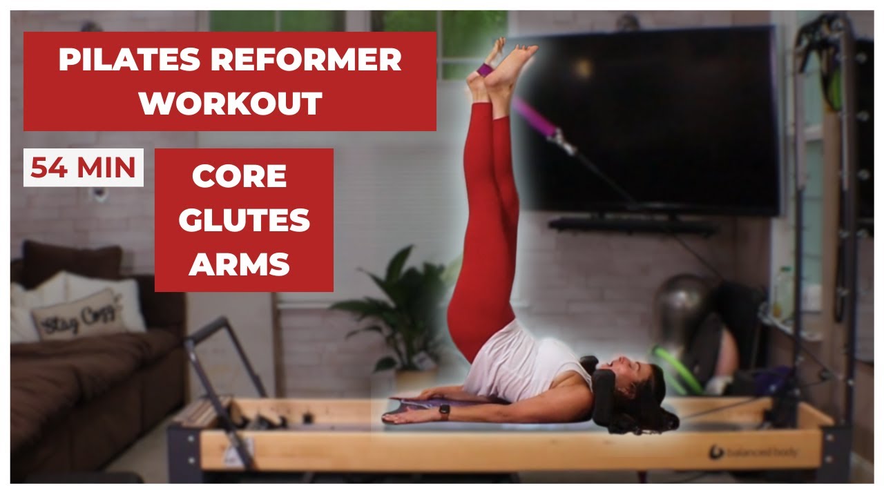 Pilates Reformer Full Body Workout | 53min Glutes, Arms + Core Flow ...