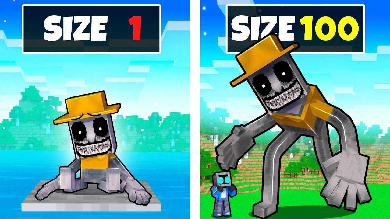 From Tiny to Giant ZOONOMALY in Minecraft! - YouTube
