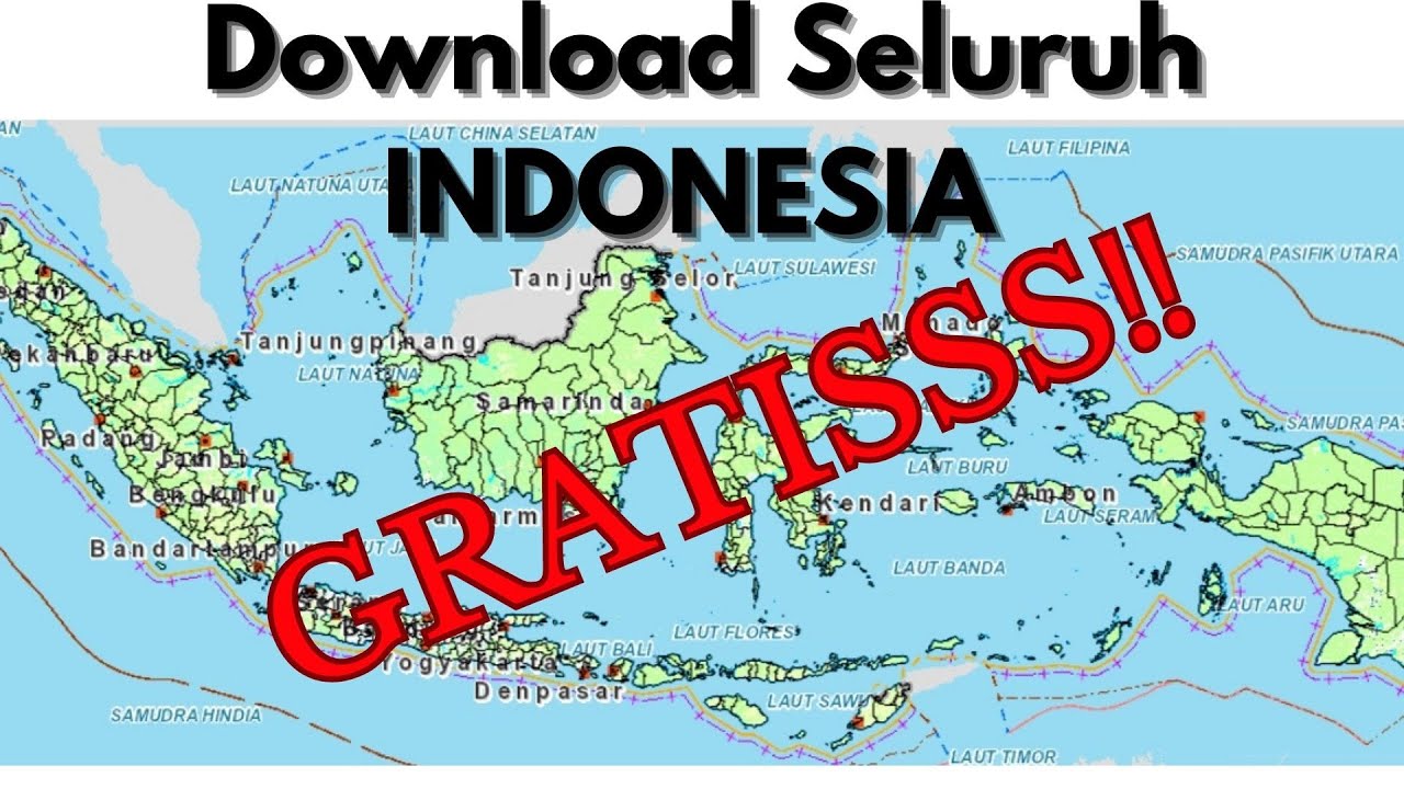 Cara Download Peta RBI Format Shp Perwilayah Seluruh Indonesia Di Ina ...