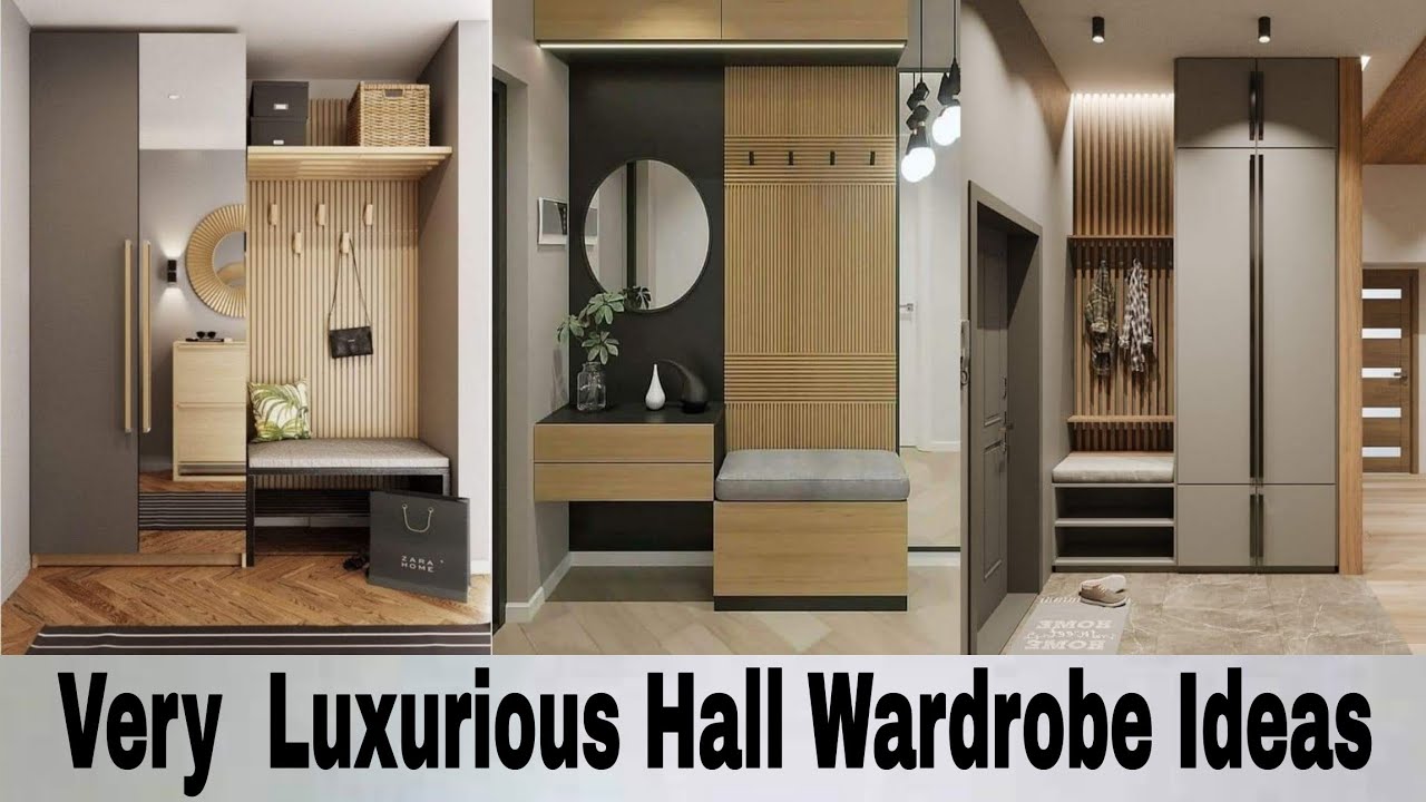 Very Beautiful Luxurious Modern Hall Wardrobe Design Idea 😍 ️ ️ - YouTube