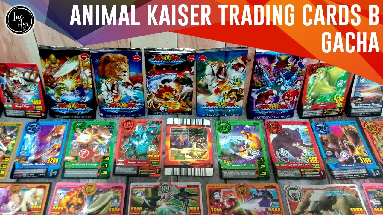 [ GACHA ] Animal Kaiser 百獣大戦アニマルカイザー Trading Card Game B - Kartu Bandai ...