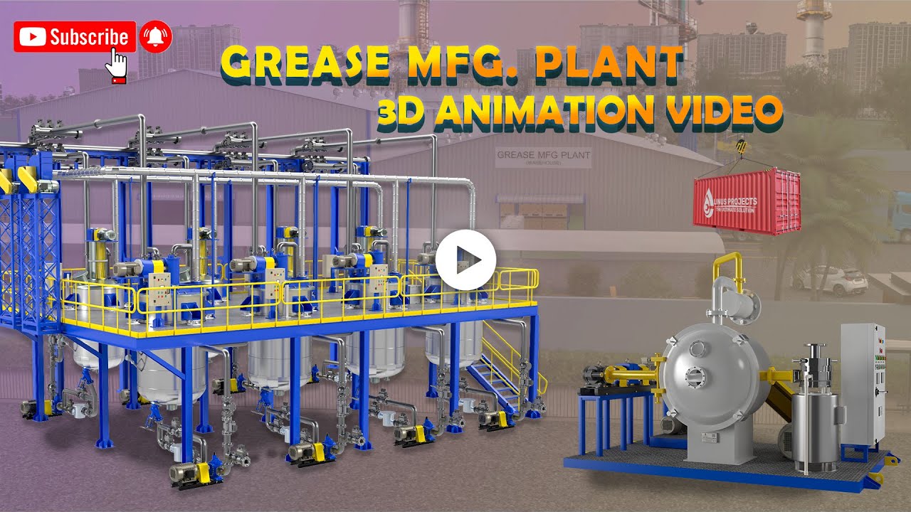 “Grease Manufacturing Plant in 3D | Full Process Animation Revealed ...