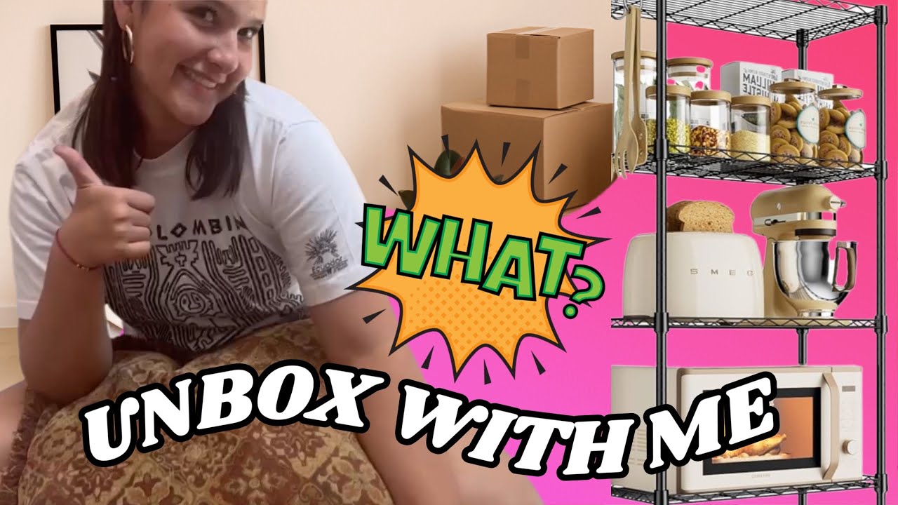 UNBOX WITH ME REVIEW !! LETS PUT TOGETHER 5-TIER SHELVES RACK AMAZON # ...