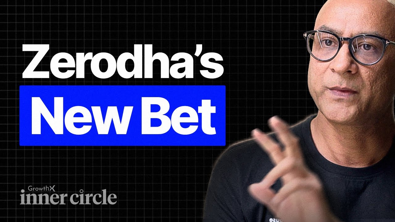 How Zerodha Is DISRUPTING This ₹52 Lakh Crore Industry | GrowthX Inner ...