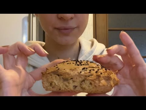 [Türkçe ASMR] İlk defa evde ekmek yaptım! Sonuç şaşırttı🥖