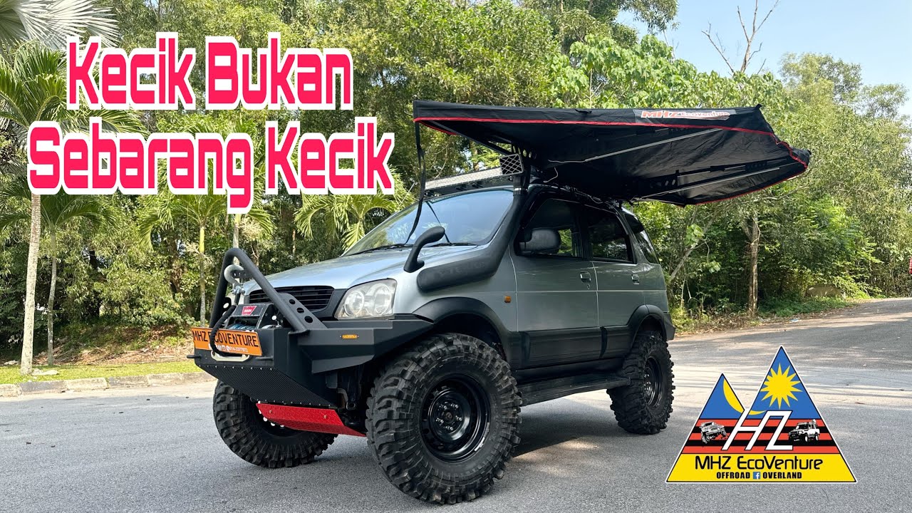 Perodua Kembara Camper - YouTube