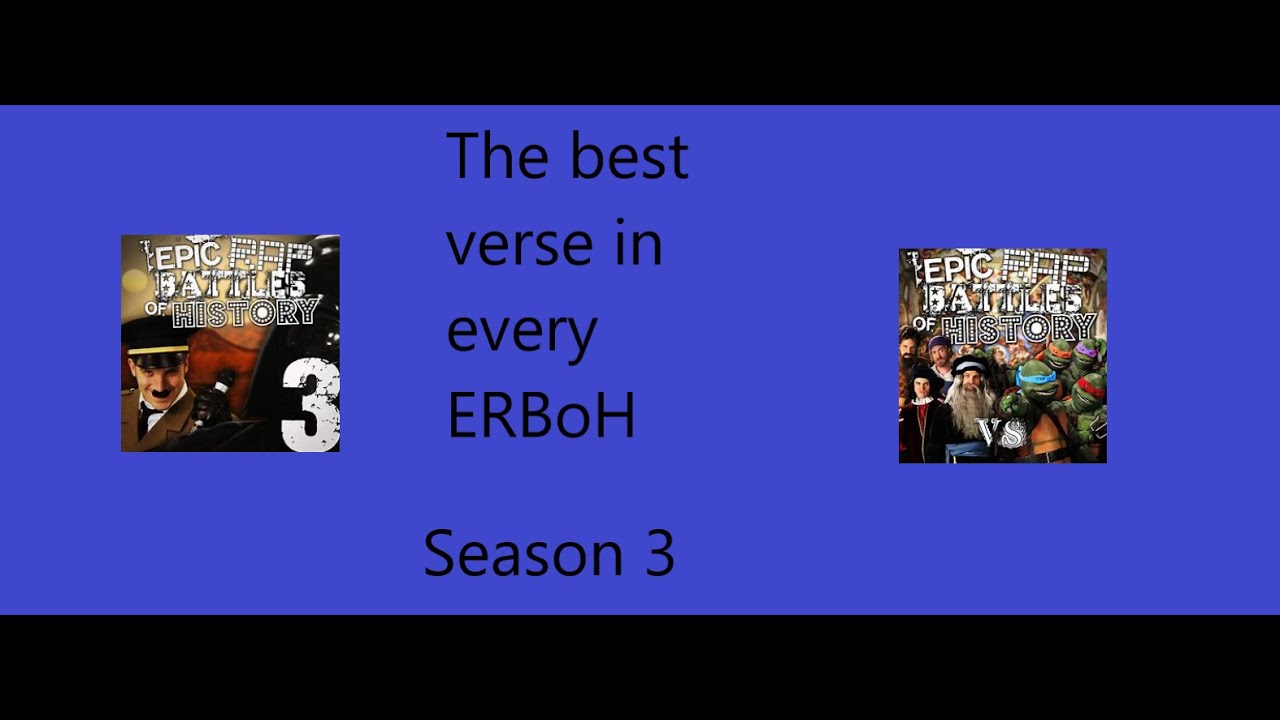 Best verse in every ERBoH (Season 3) - YouTube
