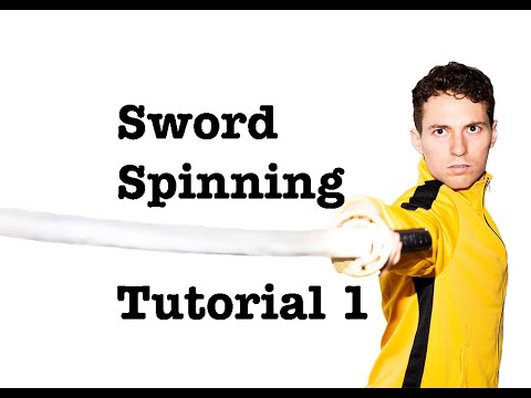 Sword Spinning Tutorial 1 - YouTube