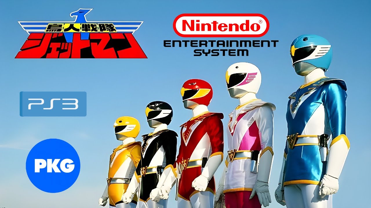 Choujin Sentai Jetman [NES] [PS3/PKG] (VIDEO HD + GAMEPLAY) - YouTube