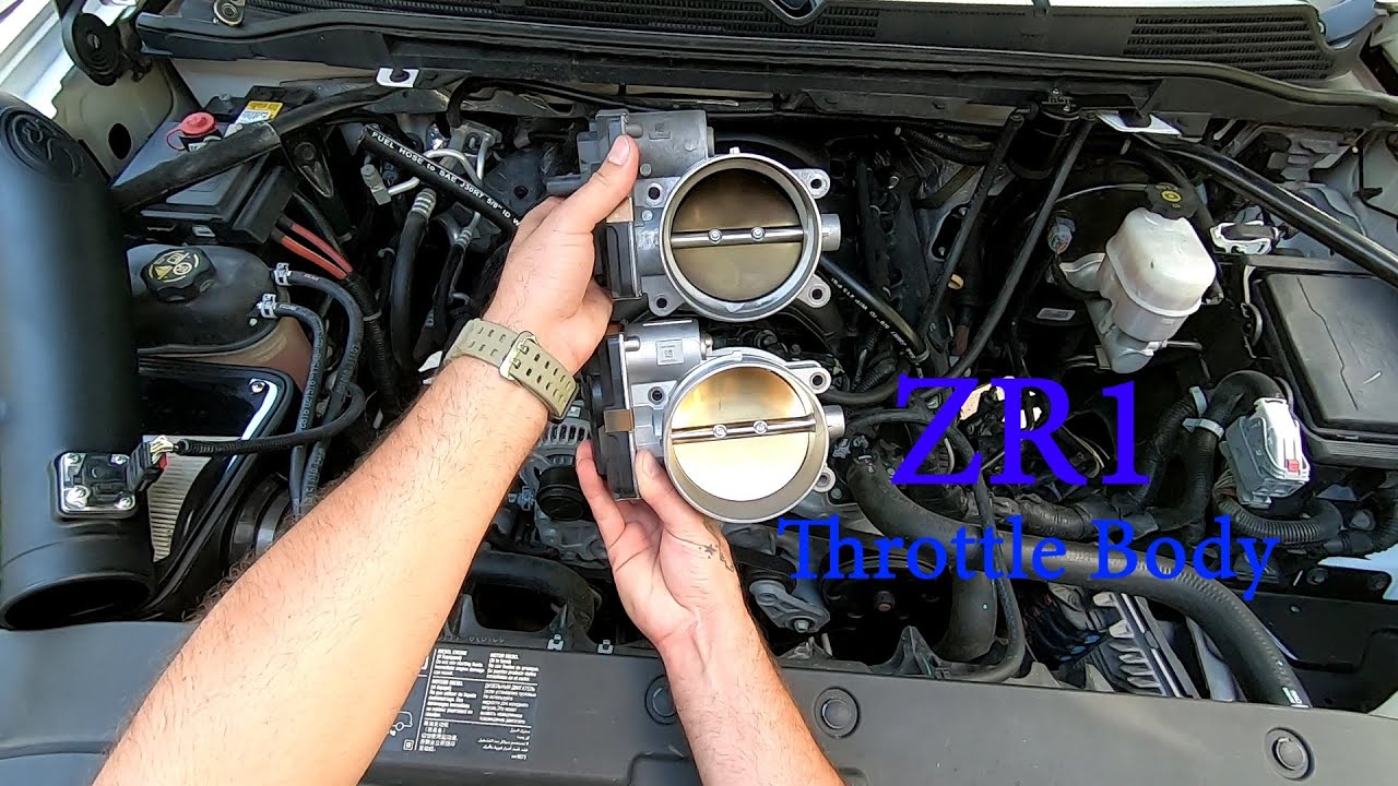ZR1 LT5 Throttle Body For My 6.2L Sierra! - YouTube